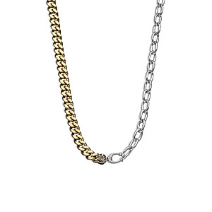 Coach Women's Signature Mixed Metals Chain Necklace