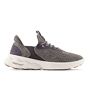 New Balance Men's Fresh Foam Roav Elite V1 Running Shoe, Magnet/Sea Salt, 13 Wide