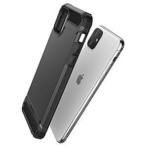Encased iPhone 11 Phone Case with Belt Clip (2019 Scorpio Armor) Heavy Duty Rugged Protective Cover with Holder (Black)