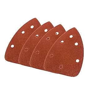 WEN 6301 Electric Detailing Palm Sander and WEN 6301SP Palm Sander Sandpaper (12 Pack)