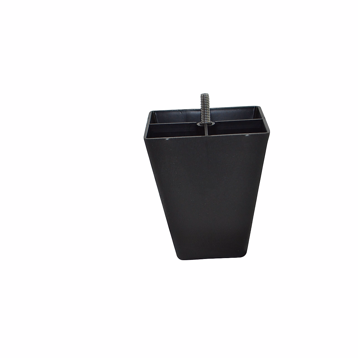 FR Black Plastic Pyramid Style 4.5 Inch Leg for Sofas and Recliners