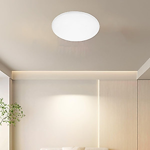 COHEALI Flush Mount Ceiling Light Cover Plastic Ceiling Fixture Shade Replacement Dome Cover Decorative Light Shade for Ceiling Lighting Accessories