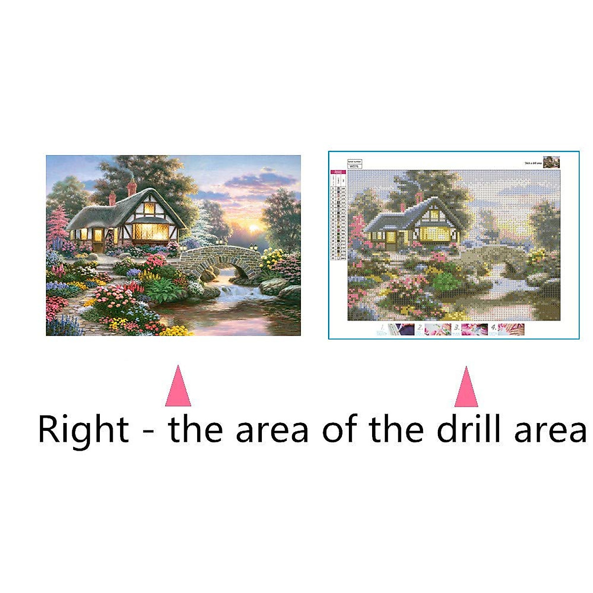 DIY 5D Diamond Painting Full Dril, Xizhendai Full Drill DIY 5D Diamond Paints by Number Kits Rhinestone Pasted Embroidery Kit Home Decor (xiaoqiao, 30x40cm)