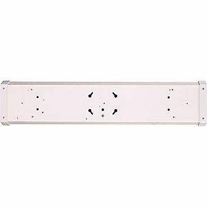 Lithonia Lighting FMLWL 24 840 Low-Profile LED Flush Mount Ceiling Light, Wraparound Lighting Fixture for Kitchen, Laundry Room, Garage, and More, 2-Foot, 4000K Cool White