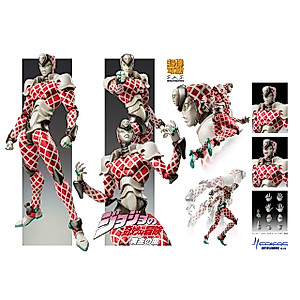 MEDICOS Super Statue Movable JoJo's Bizarre Adventure Part 5''''K C Approximately 6.3 inches (160 mm), PVC & ABS & Nylon Painted Action Figure, Multicolor (ME60322)