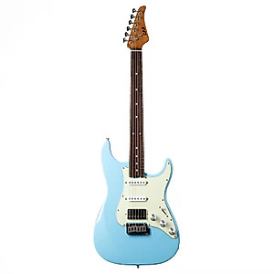 EART CP.1 Electric Guitar 6-String Solid-Body 22 Frets,Single, Single and Double Pickups, Music Style Switching, Clear Tone, Meeting Various Needs