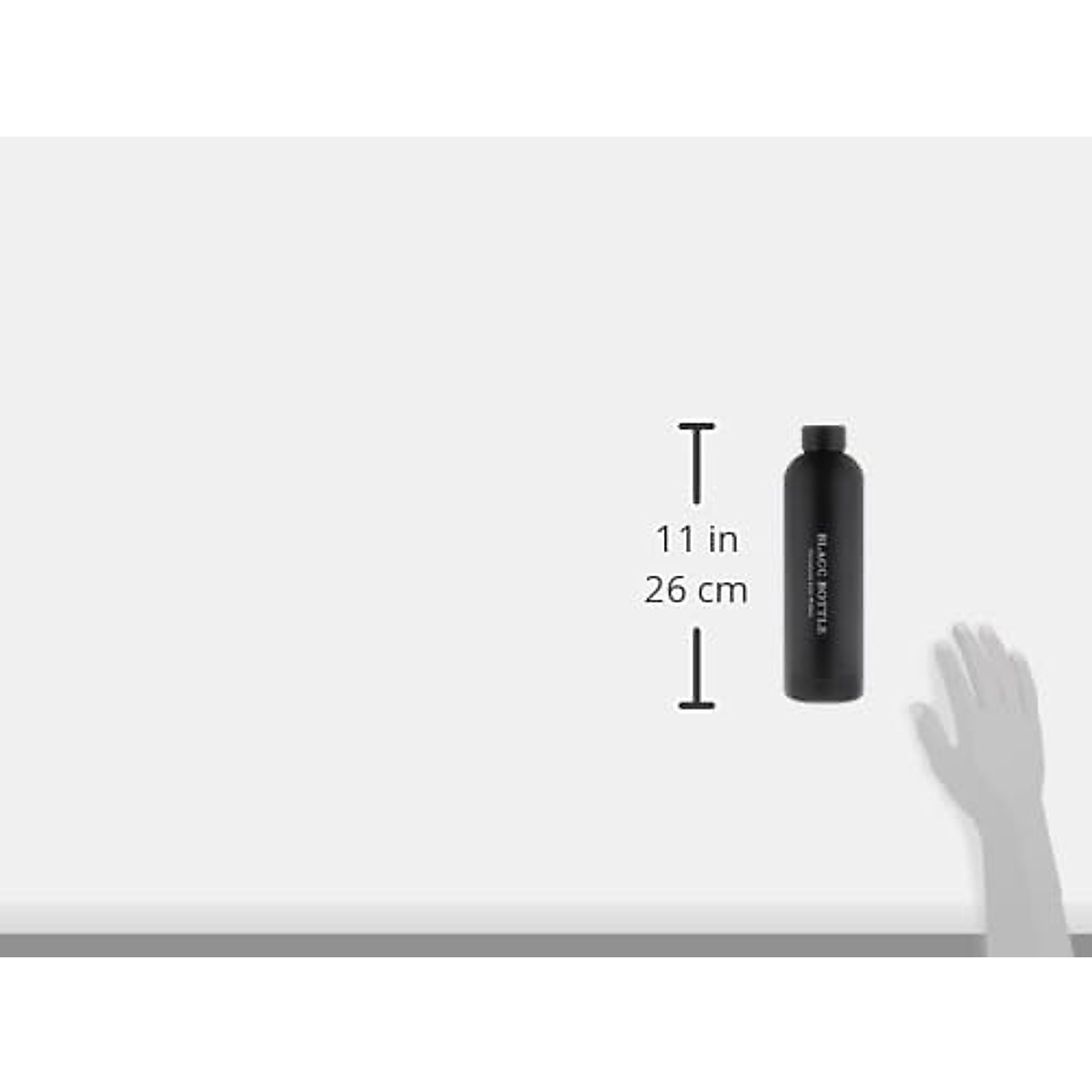 BLACC Bottle - 25oz Vacuum Insulated Stainless Steel Thermos - Reusable, Leak Proof, BPA-Free Flask with Inspirational Words for Office, Gym, Sports, and travel