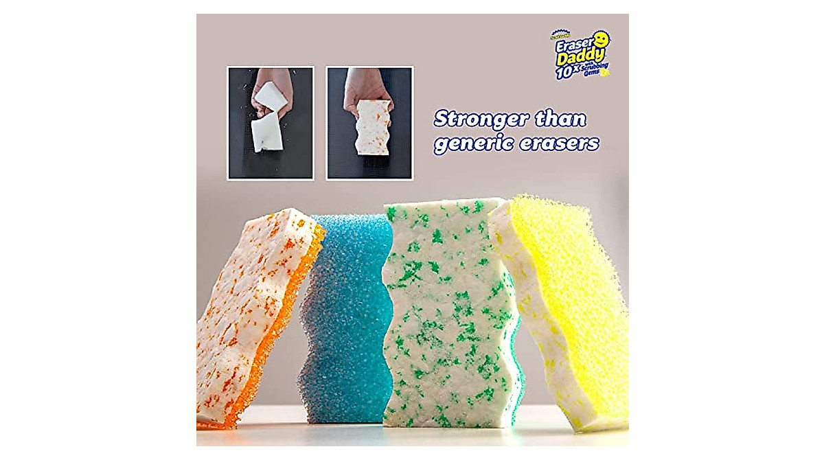 Scrub Daddy Eraser Sponge: Ultimate Dual-Sided Cleaning