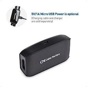 Cable Matters Active 8K HDMI 2.1 Coupler, Supports up to 26ft (8K@60Hz) / 35ft (4K@60Hz), HDMI Signal Booster/HDMI Repeater with HDR for PS5, Xbox Series X/S, RTX 30/40 Series, RX 7900, Apple TV