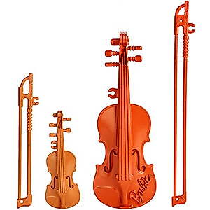 Barbie Music Teacher Doll, Blonde, and Playset with Flipping Chalkboard, Brunette Student Small Doll and 4 Musical Instruments, Career-Themed Toy for 3 to 7 Year Old Kids​​​