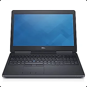 Dell Precision 7510 15.6in Laptop, Core i7-6820HQ 2.7GHz, 16GB Ram, 512GB SSD, Windows 10 Pro 64bit, Webcam (Renewed)