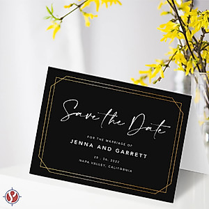 50 Greeting Cards Set – Blank White A6 (4.5" x 6") Cardstock and Envelopes – Customized and Personalized Cards for Business, Holidays, Bridal Showers, Birthdays, Wedding Invitations, All Occasion