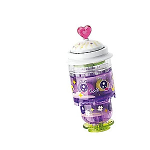 Apostrophe Games 6 in 1 Boba Teas Building Block Set – 108 Pcs – Milk Tea, Peach Oolong, Mango Sago – Drinks for Building