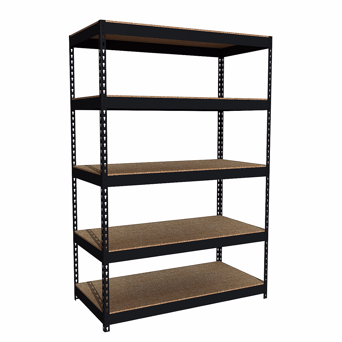 Office Dimensions Riveted Steel Shelving 5-Shelf Unit
