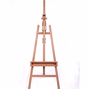 Mont Marte Floor Easel w/Tilt Beech Wood