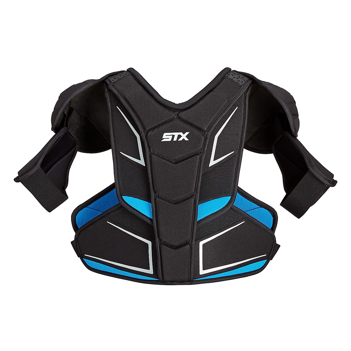 STX Ice Hockey Surgeon RX3.1 Junior Shoulder Pad, Large,White/Blue
