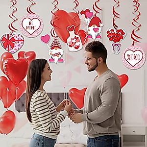 Valentines Day Hanging Swirl Valentines Day Decorations for The Home Happy Valentines Day Decorations Galentines Day Decorations Valentines Day Home Decor