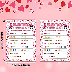 chiazllta 30 Players Valentine’s Day Party Games for Adults Valentines Classroom Trivia Game Favors Love Song Guessing Sing Me a Picture Valentines Party Activity for Large Groups Coworkers