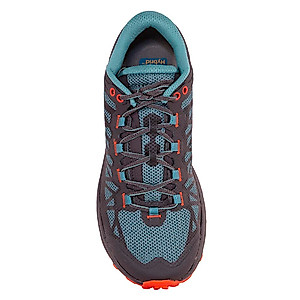 La Sportiva Womens Karacal Trail Running Shoe, Carbon/Lagoon, 9