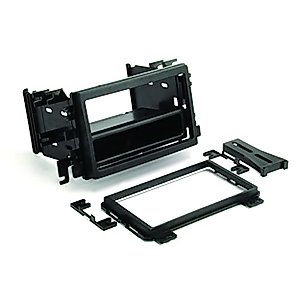 Scosche FD3090B Compatible with Select 1995-2016 Ford, Mercury, Lincoln and Mazda Double DIN & DIN+Pocket Dash Kit Black