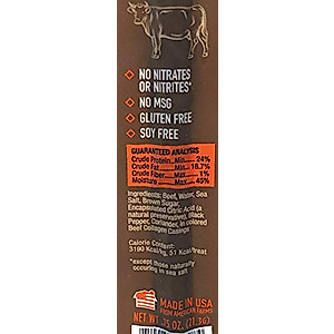 ETTA SAYS! Yumm Meat Stick Treats for Dogs – Pack of 12 – Made in The USA, Human Grade, No Added Hormones, No Nitrates or Nitrites, No MSG, Gluten-Free, Soy-Free Dog Treats (Variety)