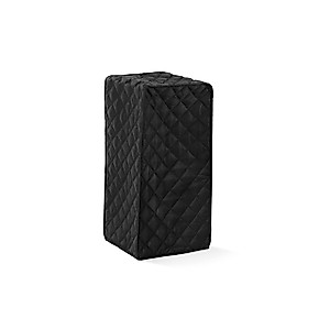 Covermates Keepsakes - Square Appliance Cover - Dust Protection - Stain Resistant - Washable - Appliance Cover-Black