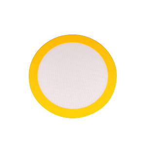 Operitacx Cooking Mat Nonstick Bakeware Countertop Protector Mat Baking Pastry Mat Pizza Baking Mat Cake Pan Liners Air Fryer Reusable Baking Mat Round Baking Mats Fried Dumpling Microwave