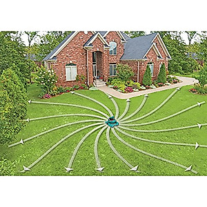 Gilmour 819603-1001 196SPB Impulse Polymer Sled Base Medium Duty Adjustable Pattern Master Circular Sprinkler