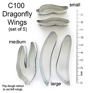 Dragonfly Wing Cutters (Set of 5) by WSA
