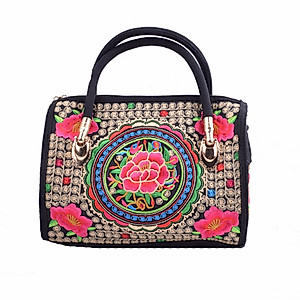 FORTEXO Women's Designer Large Top Handle Structured Tote Bag Satchel Handbag Shoulder Bag Purse