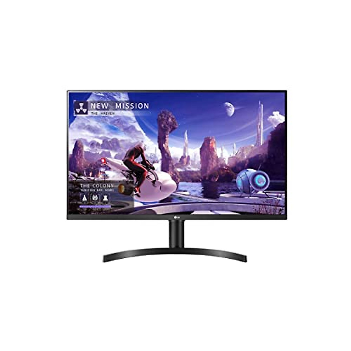 LG 32QN55T-B 32inch QHD IPS HDR10 Monitor with FreeSync Black (Renewed)