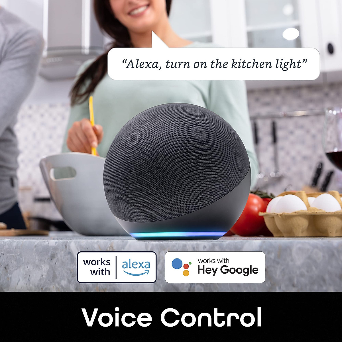 Geeni Smart Light Bulb - Alexa and Google Home Compatible, Tunable White LED Programmable and Dimmable Wifi Light Bulb, App Controlled (G25-2 Pack)