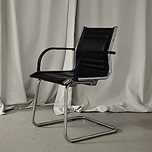 Marine Vinyl Fabric, Upholstery Faux Leather, Outdoor Boat Automotive, DIY and Crafting Pleather - Individual 1 Yard Cut 36"x54" (Black)