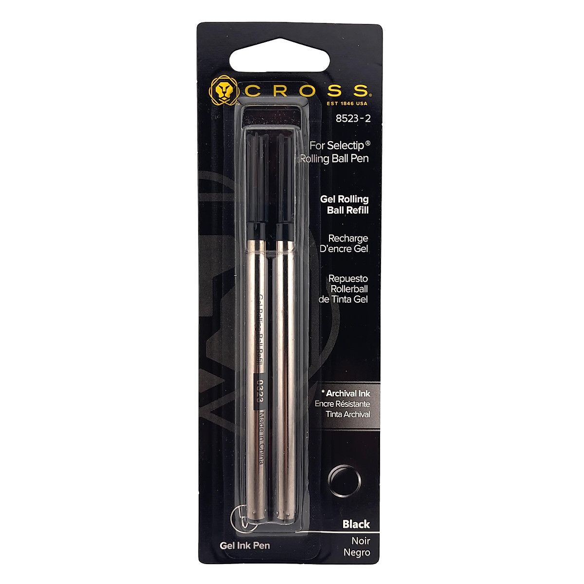 Cross Refills Black Dual Pack Rollerball Pen (2 Pack)