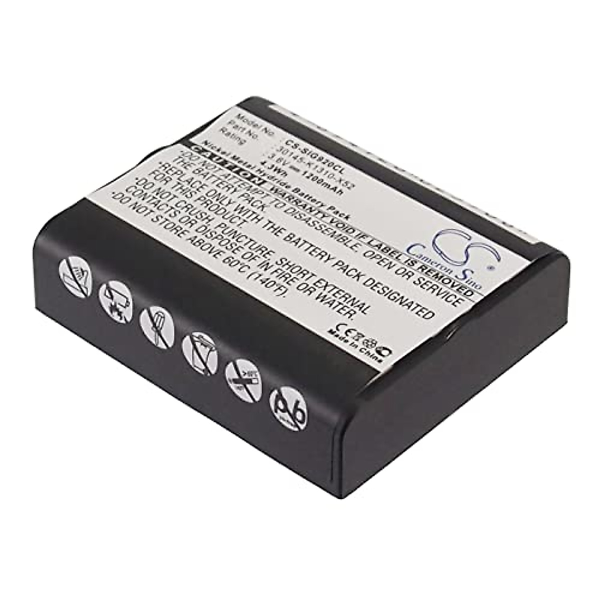 ASDQW 1200mAh/3.6V Replacement Battery for Commodore 250
