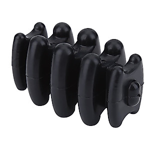 Dilwe Archery Bow Limbs Stabilizer, 2Pcs Rubber Archery Shock Absorber Compound Bow Split Limb for Most Compound Bows