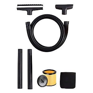 Vacmaster Wet Dry Vacuum 4 Peak HP 8 Gallon Shop Vacuum Portable Lightweight with 14.9KPa Powerful Suction for Dog Hair,Car,Garage,Workshop