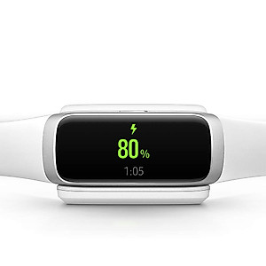 Samsung Galaxy Fit 2019, Smartwatch Fitness Band - International Version - Silver (Renewed)