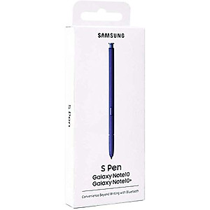 Samsung Galaxy Replacement S-Pen for Note10, and Note10+ - Blue (US Version with Warranty)
