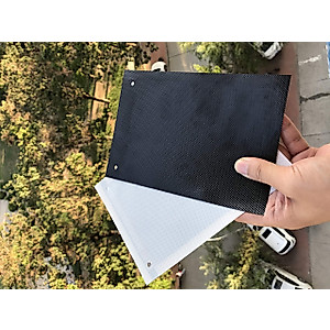 Thin Film Solar Panel Photovoltaic Cell Small Flexible Cargador Solar Charger Amorphous Etfe 1.5w 1.5v 200ma (Black)