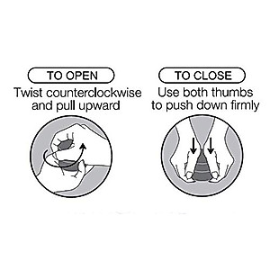 TRAVEL TYTE -BLACK : Smell-proof steel canister with an airtight seal