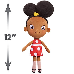 Ada Twist, Scientist Cuddle Time Ada Twist 12 Inch Plush, Includes Signature Outfit, Kids Toys for Ages 2 Up by Just Play