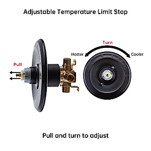 RP46074 Shower Cartridge Replacement for Delta 13/14 Series, Compatible with Delta MultiChoice Rough-in Valve and Single-Hanlde Trim Kit