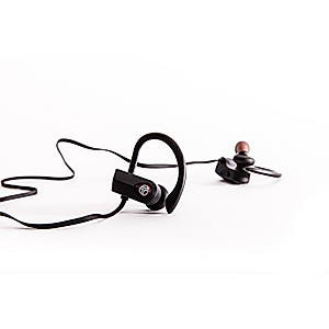 Featured in The Wall St Journal. TapperSciences Wireless Earbuds Bluetooth Sport Headphones for Running Gym, Workout | Microphone | in Ear Deep Bass | Noise Cancelling | Over Ear Hook | Waterproof