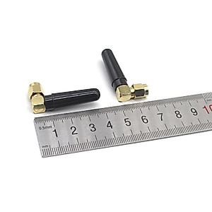 2.4Ghz 5GHz 5.8G Omnidirectional Small WiFi Bluetooth Mini RP SMA Antenna Dual Band Antenna for Router, WiFi Booster, PC USB Adapter Security IP Camera Video Surveillance Monitor FPV TX Transmitter