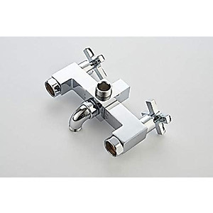 Kitchen Taps 1 Set Classic Bathtub Faucets Single Handle Brass Bath Faucet Mixer Tap Shower Head Kit Bathtub Shower Faucet Sets