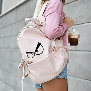 CloudCave Anime Stickers - Vinyl Transfer Anime Eye Decals for Oculus Quest 2 Headset, Playstation VR 2, or Other VR Headsets w/White Background - Removable Decal for Laptop, Car, Wall & more