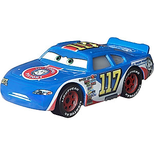 Disney Cars Toys Pixar Cars Die-Cast Ralph Carlow, 1:55 Scale Fan Favorite Character Vehicle for Racing and Storytelling Fun, Gift for Kids Ages 3 Years and Older, Multicolor, (HFB53)