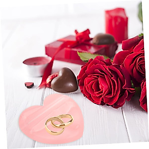 50 Pcs Heart Shaped Heart Shaped Bags Valentine Bag Heart Food Self Sealing Bags Heart Self Sealing Bags for Trinket Small Heart Shape Self Sealing Bags