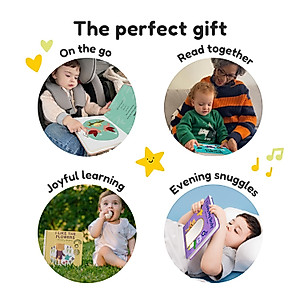 Cali's Books Nursery Rhymes Musical Book. Press, Listen and Sing Along! Best Interactive Sound Book for Toddlers 1-3. Award Winner Toy (I Like The Flowers Nursery Rhymes)